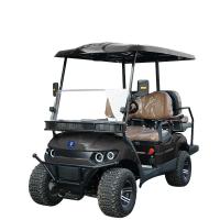 China 4x4 Golf Cart with Folded Back Seat and Front LED Headlight Materials from Lake Horse for sale