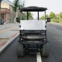 China 4x4 Golf Cart with Folded Back Seat and Front LED Headlight Materials from Lake Horse for sale
