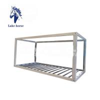 China Portable Prefabricated Modular Prefab Container House Homes Frame for Food Kiosk Durable for sale