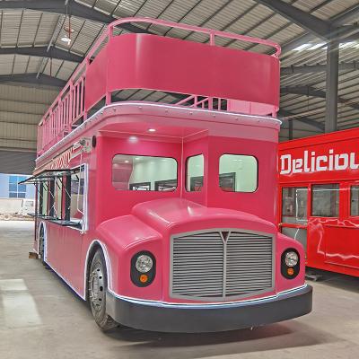 China Mobile Four Wheel Ice Powder Meal Cart Stall for Food Kiosk Customized Night Market for sale