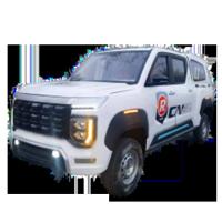 China Zhongjiezhe Mini Pickup Truck with Super Quiet Rear Axle and Low Speed Battery Auto for sale