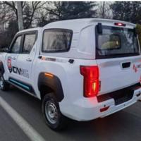 China Zhongjiezhe Mini Pickup Truck with Super Quiet Rear Axle and Low Speed Battery Auto for sale