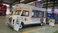 China Food Truck Multi Functional Retro Snack Cart Dining Cart and Commercial Stall Equipment for sale