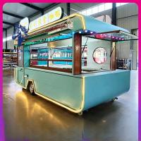 China Convenient RV Snack Cart with Retro Design 4.2m L *2m W *2.3m H Machine Size for sale