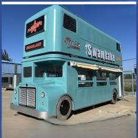 China Stylish Dining Cart Multi Functional Retro Snack Cart for Food Truck and Dining Needs for sale