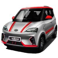 China 45km/h High Speed Lightweight 4 Wheel Electric Car for Four Person Weight 718kg for sale