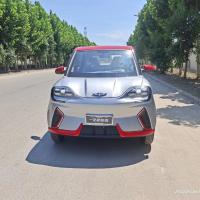 China 45km/h High Speed Lightweight 4 Wheel Electric Car for Four Person Weight 718kg for sale