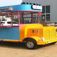 China CE Certified Mobile Snack Truck with Stainless Steel Material and Hot Dog Cart Design for sale