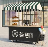 China CE Certified Mobile Snack Truck Food Van with OEM Stainless Steel Hot Dog Cart for sale