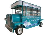 China Stainless Steel Mobile Snack Truck OEM Hot Dog Cart with CE Certification for sale