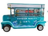 China Stainless Steel Mobile Snack Truck OEM Hot Dog Cart with CE Certification for sale