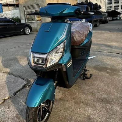 China Electric Motorcycle 2000w 72V With Pedals Disc Brake and 28MOS/150AH Controller for sale