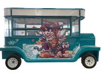 China Stainless Steel Mobile Snack Truck OEM Hot Dog Cart with CE Certification for sale