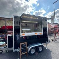 China Small Food Cart for Retail CE DOT Approved Hot Dog Coffee Hamburg Fast Food Trailer for sale