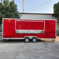 China Customized DOT Concession Food Truck with Fast BBQ Burger Pizza and Mobile Coffee for sale
