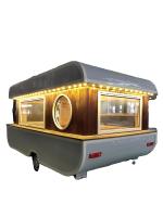 China CE ISO Certified Mobile Snack Food Vending Push Cart for Street Food Candy Truck for sale