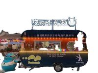 China CE ISO Certified Mobile Snack Food Vending Push Cart for Street Food Candy Truck for sale