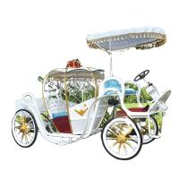 China 400kg Pumpkin Horse Carriage for Weddings Customized Color and Exquisite Design for sale