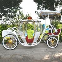 China 400kg Pumpkin Horse Carriage for Weddings Customized Color and Exquisite Design for sale