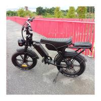 China Waterproof Level IP54 7 Speed Gears OUXI V8 Double Seate Ebike Double Battery E-Bike for sale