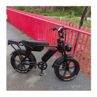 China Waterproof Level IP54 7 Speed Gears OUXI V8 Double Seate Ebike Double Battery E-Bike for sale