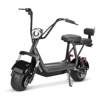 China Max Speed 41-50km/h 60V 12AH Lithium Battery 500W Motor Scooter Citycoco for Adult for sale
