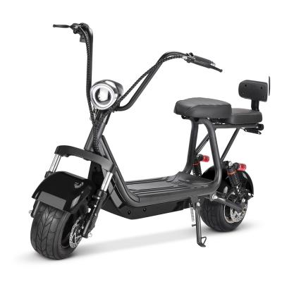 China Max Speed 41-50km/h 60V 12AH Lithium Battery 500W Motor Scooter Citycoco for Adult for sale