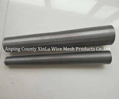 China Stainless Steel Wedge Wire Oil Well Screen 4 Inch 0.040mm Slot Sand Control for sale