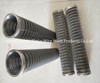 China Stainless Steel Wedge Wire Oil Well Screen 4 Inch 0.040mm Slot Sand Control for sale