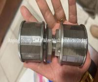 China Stainless Steel Johnson Screen Filter Nozzle 18x2.5mm Support Wire 40-70mm Length for sale