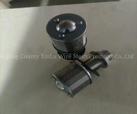 China Stainless Steel Johnson Filter Nozzle NPT G 1 3/4 Threaded 0.2-0.45kg Water Gas Filtration Strainer for sale