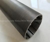 China Xinlu Water Well Screen Pipe 168mm 344.5mm Wedge Wire for Sand Control for sale
