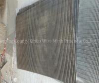 China Stainless Steel Wire Wrapped Screen Panel V Wire 2.5x4mm Slot 0.1-50mm for Water Treatment Filtration for sale