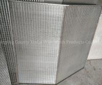 China Wire Wrapped Sieve Bend Screen Panel 0.4-3m Width 2.5x4mm Support Wire for Filtration for sale