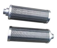 China Vee Wire Wrapped Johnson Screen Mesh 304 316 Stainless Steel 1.0mm Slot Water Well Filtration for sale