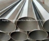 China V Shape Wedge Wire Wrapped Johnson Continuous Slot Well Screen Pipe with Diameter 10-3/4