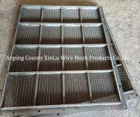 China Wedge Wire Wrapped Flat Panel Johnson Screen Mesh SS304 0.5mm Slot for Petrochemical Filtration for sale