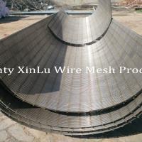 China Wedge Wire Flat Panel Johnson Screen Mesh 0.02mm Slot Dewatering Screen Panel Sieve Bend Plate for sale
