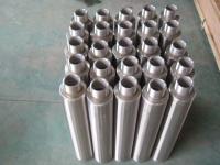 China Trapezoid Wire Johnson Screen Nozzles Resin Traps Water Gas Strainer 0.25mm Slot for sale