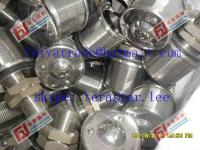China Stainless Steel Wedge Wire Filter Nozzle 45mm to 70mm Diameter 0.2-0.5mm Slot for Industrial Filtration for sale