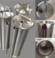 China Wedge Wire Filter Nozzle 304 Stainless Steel 0.25mm Slot Custom Length for sale