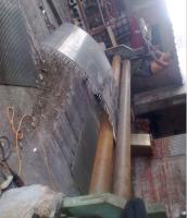 China Stainless Steel Wedge Wire Continuous Slot Mine Screen Panel 0.5mm Slot for sale