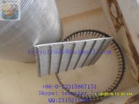 China Stainless Steel Wedge Wire Continuous Slot Mine Screen Panel 0.5mm Slot for sale