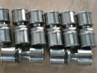 China Titanium 82mm Double Head Wedge Wire Johnson Screen Nozzle With M32mm For Mixed Bed Filter for sale