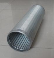China Wedge Wire Screen Cylindrical Single Piece Construction Diameter 19mm to 4000mm Length Up to 6000mm for sale