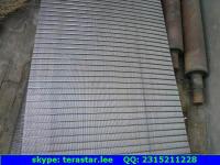 China WEDGE WIRE PANEL / WIRE WRAPPED SCREEM PLATE / JOHNSON FILTER PANEL FROM XINLU METAL WIRE MESH for sale