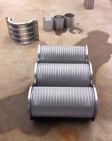 China Stainless Steel Wedge Wire DSM Roll Screen 0.1-1.5mm Slot for Water Treatment 89-426mm Diameter for sale