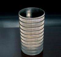 China Stainless Steel Water Intake Screen 304 316 Johnson Wedge Wire Well Screen Pipe 89mm 114mm for sale