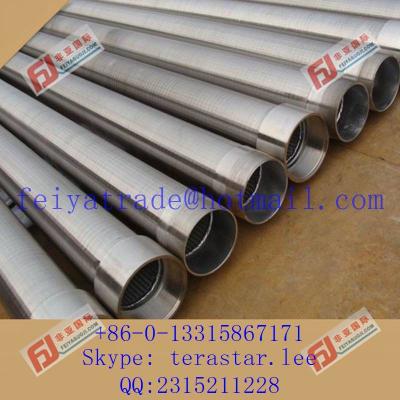 China Wedge Wire Screen 0.02mm Slot Vee Wire Filter Screen for Industrial Filtration for sale