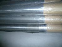 China Stainless Steel Wedge Wire Well Screen 304 316 Slot 0.1mm 6m Length Dewatering Filter Pipe for sale